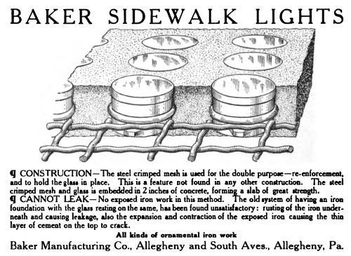 Baker Sidewalk Light Company | glassian